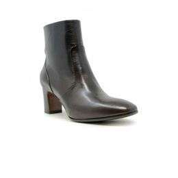 Mara Bini Stiefel - F570 Dark Brown Rubber Gina Ankle Boots - Gr. 37,5 (EU) - in Grau - f&uuml;r Damen