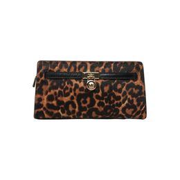 Michael Kors Clutches - Animal Print Clutch With Magnetic Closure - Gr. unisize - in Schwarz - f&uuml;r Damen