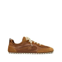 Tory Burch Low-Top Sneaker - Brown Sneakers With Low-Profile Silhouette - Gr. 9_5 - in Braun - f&uuml;r Damen