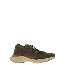 Tod's Tod's Low-Top Sneaker - Leather And Technical Fabric Sneakers - Gr. 9_5 - in Beige - f&uuml;r Damen