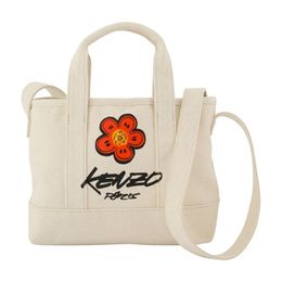 Kenzo Shopper & Totes - Tote Bag Small - Cotton - White - Gr. unisize - in Beige - f&uuml;r Damen