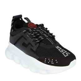 Versace Low-Top Sneaker - Chain Reaction Black Sneaker - Gr. 40 (EU) - in Schwarz - f&uuml;r Damen