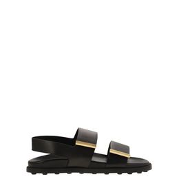 Tod's Tod's Sandalen - Sandal With Two Leather Straps - Gr. 36 (EU) - in Schwarz - f&uuml;r Damen