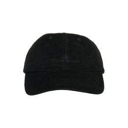 Stone Island Caps & M&uuml;tzen - Corduroy Baseball Cap - Gr. ONE SIZE - in Schwarz - f&uuml;r Damen