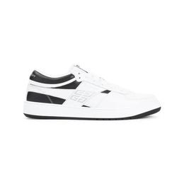 Givenchy Low-Top Sneaker - Calf Leather Sneakers With Modern Accents - Gr. 45 (EU) - in Wei&szlig; - f&uuml;r Damen