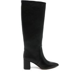 TWINSET Twin-Set Stiefel - Black Ankle Boots With Pointed Toe - Gr. 37 (EU) - in Schwarz - f&uuml;r Damen