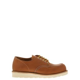 Shop Moc - Leather Lace-Up Shoe - Gr. 8 - in Braun
