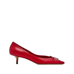 Jacquemus Hohe Schuhe - Red Mid-Heel Shoes - Gr. 40 (EU) - in Rot - f&uuml;r Damen