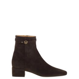 Tod's Tod's Stiefel - Suede Ankle Boots - Gr. 36,5 (EU) - in Schwarz - f&uuml;r Damen