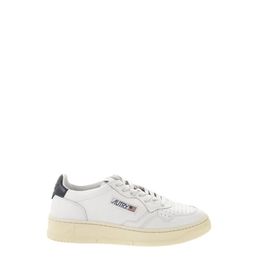 Autry Low-Top Sneaker - Medalist Low - Leather Sneakers - Gr. 42 (EU) - in Wei&szlig; - f&uuml;r Damen
