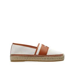 Gucci Loafer - Gg Canvas Espadrilles - Gr. 45 (EU) - in Wei&szlig; - f&uuml;r Damen