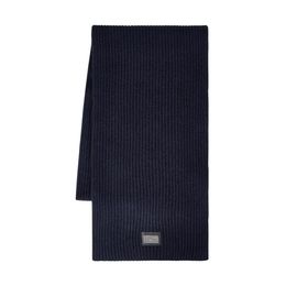 Dolce & Gabbana Dolce&Gabbana T&uuml;cher & Schals - Ribbed Blue Scarf - Gr. unisize - in Blau - f&uuml;r Damen