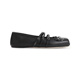 Gucci Ballerinas With Slender Straps - Gr. 37 (EU) - in Schwarz