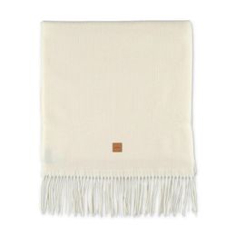 A.P.C. T&uuml;cher & Schals - Aria Wool Scarf With Logo - Gr. unisize - in Wei&szlig; - f&uuml;r Damen