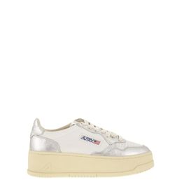 Autry Low-Top Sneaker - Medalist Platform - Leather Trainers - Gr. 38 (EU) - in Bunt - f&uuml;r Damen