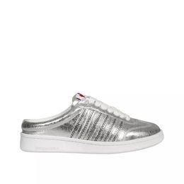 Dsquared2 Low-Top Sneaker - Boxer Open Back Sneakers - Gr. 35 (EU) - in Silber - f&uuml;r Damen