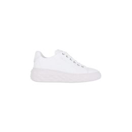 Jimmy Choo Low-Top Sneaker - "Diamond Light Maxi/F" Sneakers &ndash; White - Gr. 36,5 (EU) - in Wei&szlig; - f&uuml;r Damen
