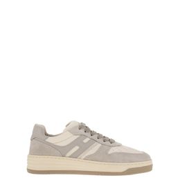 Hogan Low-Top Sneaker - H630 - Leather Sneakers - Gr. 40 (EU) - in Beige - f&uuml;r Damen