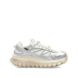 Moncler Low-Top Sneaker - Silver Polyamide Moncler Argento Sneakers - Gr. 39 (EU) - in Grau - f&uuml;r Damen