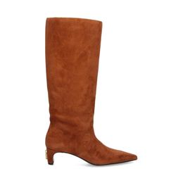 Marc Jacobs Stiefel - Mid-Calf Lambskin Boots With Pointed Toe - Gr. 36 (EU) - in Braun - f&uuml;r Damen