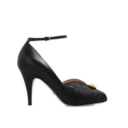 Gucci Hohe Schuhe - Black Leather Pumps - Gr. 36 (EU) - in Schwarz - f&uuml;r Damen
