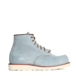 REDWING Stiefel - Soft Suede Moc Toe Abiliene Boots - Gr. 7 - in Grau - f&uuml;r Damen