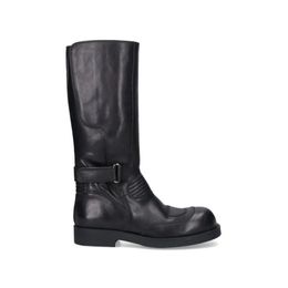 MM6 Maison Margiela Stiefel - Timeless All-Black Boots With Classic Silhouette - Gr. 44 (EU) - in Schwarz - f&uuml;r Damen