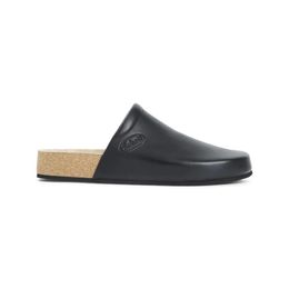 Balenciaga Loafer - Calf Leather Slippers With Embossed Logo - Gr. 43 (EU) - in Schwarz - f&uuml;r Damen