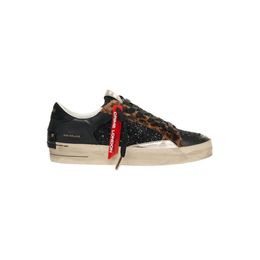 Crime London Low-Top Sneaker - Sk8 Deluxe' Sneakers - Gr. 36 (EU) - in Schwarz - f&uuml;r Damen