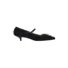 Gender Hohe Schuhe - Pointed-Toe Pumps With Fringed Lurex Detail - Gr. 38,5 (EU) - in Schwarz - f&uuml;r Damen