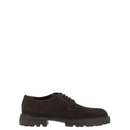 Hogan H673 - Suede Lace-Ups - Gr. 8 - in Schwarz