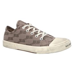 Balenciaga Low-Top Sneaker - Paris Low Bb Monogram Brown - Gr. 42 (EU) - in Braun - f&uuml;r Damen