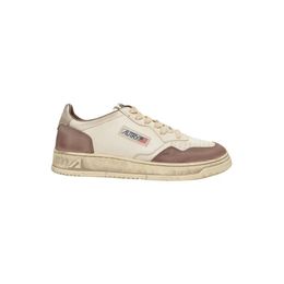 Autry Low-Top Sneaker - Supervint Low' Sneaker - Gr. 42 (EU) - in Beige - f&uuml;r Damen