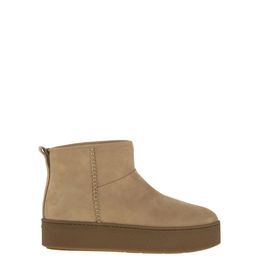 Hogan Stiefel - H681 - Nubuck Ankle Boots - Gr. 36 (EU) - in Beige - f&uuml;r Damen