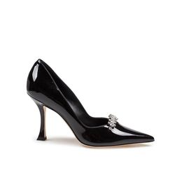 Jimmy Choo Hohe Schuhe - Belinda Patent Leather Pumps Black - Gr. 36,5 (EU) - in Schwarz - f&uuml;r Damen
