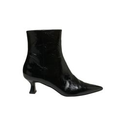 billi bi Stiefel - Pointed Toe Ankle Boots With Sculptural Block Heel - Gr. 37 (EU) - in Schwarz - f&uuml;r Damen