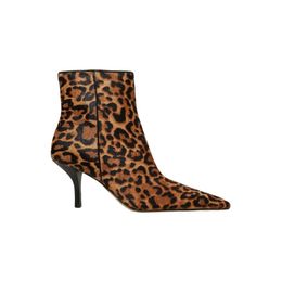 Michael Kors Stiefel - Selina' Pony Hair Ankle Boots - Gr. 9 - in Braun - f&uuml;r Damen