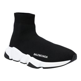 Balenciaga Low-Top Sneaker - Speed Recycled Knit Sneaker Black - Gr. 41 (EU) - in Schwarz - f&uuml;r Damen