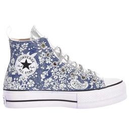 Converse Low-Top Sneaker - Platform Sneakers In Silver Light Blue - Gr. 41 (EU) - in Blau - f&uuml;r Damen