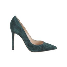 Gianvito Rossi Hohe Schuhe - Soft Suede Calfskin Pumps - Gr. 36 (EU) - in Grau - f&uuml;r Damen