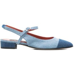 Carel Paris Ballerinas - Flat Shoes Clear Blue - Gr. 36 (EU) - in Blau - f&uuml;r Damen