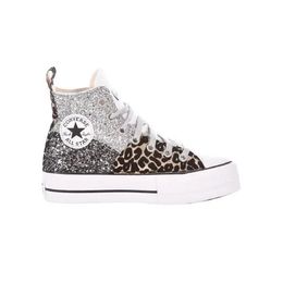 Converse Low-Top Sneaker - Platform Silver, White, Black - Gr. 36,5 (EU) - in Bunt - f&uuml;r Damen