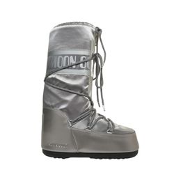 Moon Boot Moonboot Stiefel - Water-Repellent Ankle Boots With Lace Closure - Gr. 39 (EU) - in Grau - f&uuml;r Damen