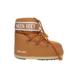 Moon Boot Moonboot Stiefel - Icon Low Nylon Ankle Boots With Padded Shaft - Gr. 36 (EU) - in Orange - f&uuml;r Damen