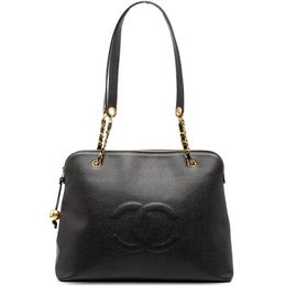 Chanel Hobo Bags - CC Caviar Shoulder Bag - Gr. unisize - in Schwarz - f&uuml;r Damen