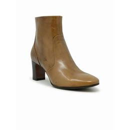 Mara Bini Stiefel - Brown Leather Gina Ankle Boots - Gr. 38 (EU) - in Braun - f&uuml;r Damen