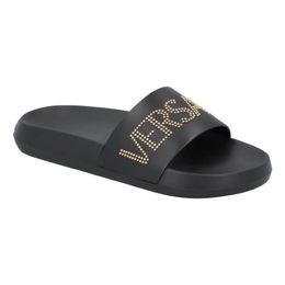 Versace Loafer - Rubber Pool Slides - Gr. 43 (EU) - in Schwarz - f&uuml;r Damen