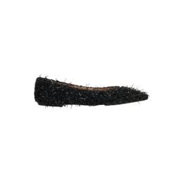 Lurex Fringed Ballerinas - Gr. 37 (EU) - in Schwarz