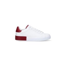 Dolce & Gabbana Dolce&Gabbana Low-Top Sneaker - "Portofino" Sneakers &ndash; White - Gr. 39,5 (EU) - in Wei&szlig; - f&uuml;r Damen