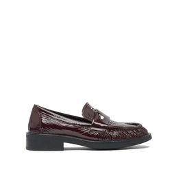 Strategia Bordeaux Penny Loafers With Glossy Finish - Gr. 39 (EU) - in Schwarz